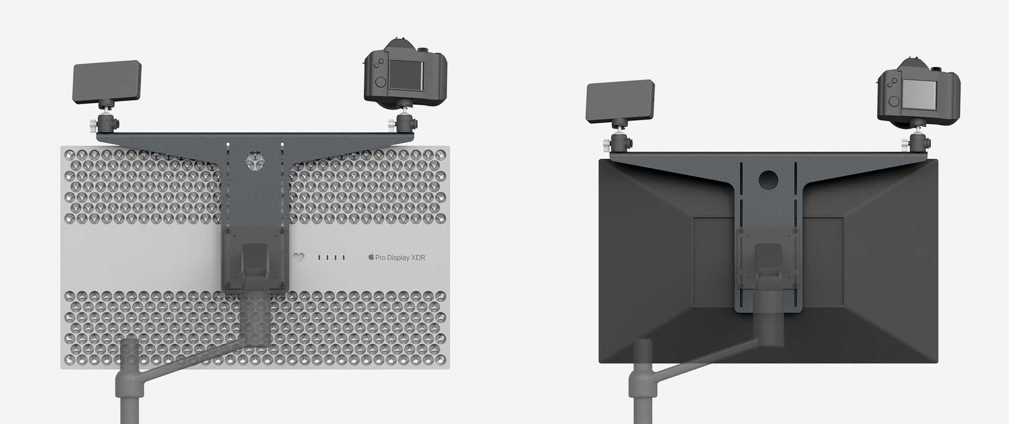 Camera & Video Shelf for Monitor Arms | Video Conferencing & Streaming ...