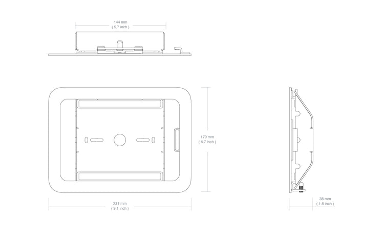 OnWall Mount for iPad mini 6th Generation | Heckler