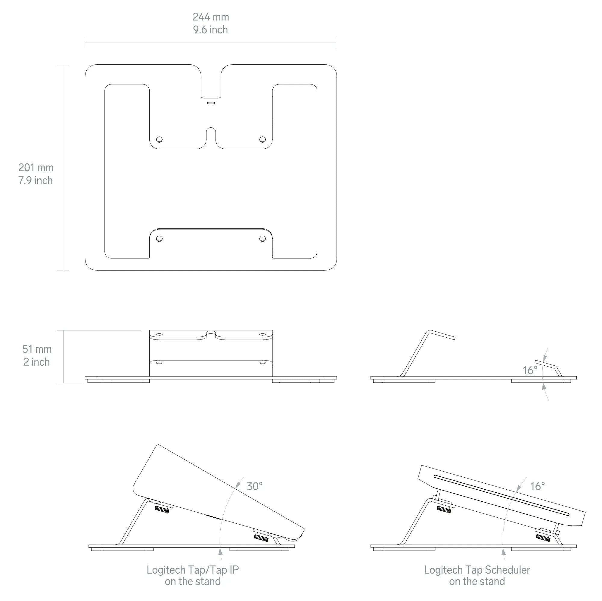 Stand for Logitech Tap | Heckler