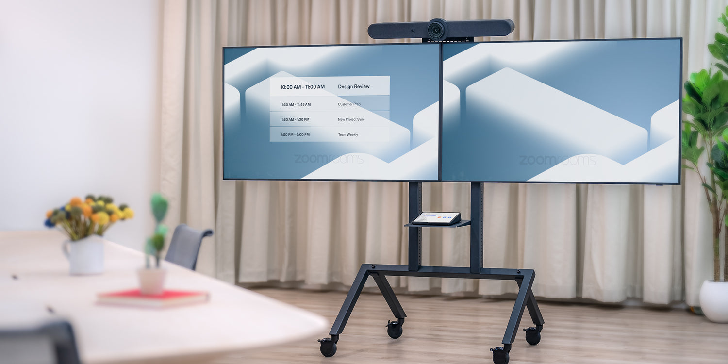 AV Cart & Stand Dual Display Kit & Hardware | Heckler